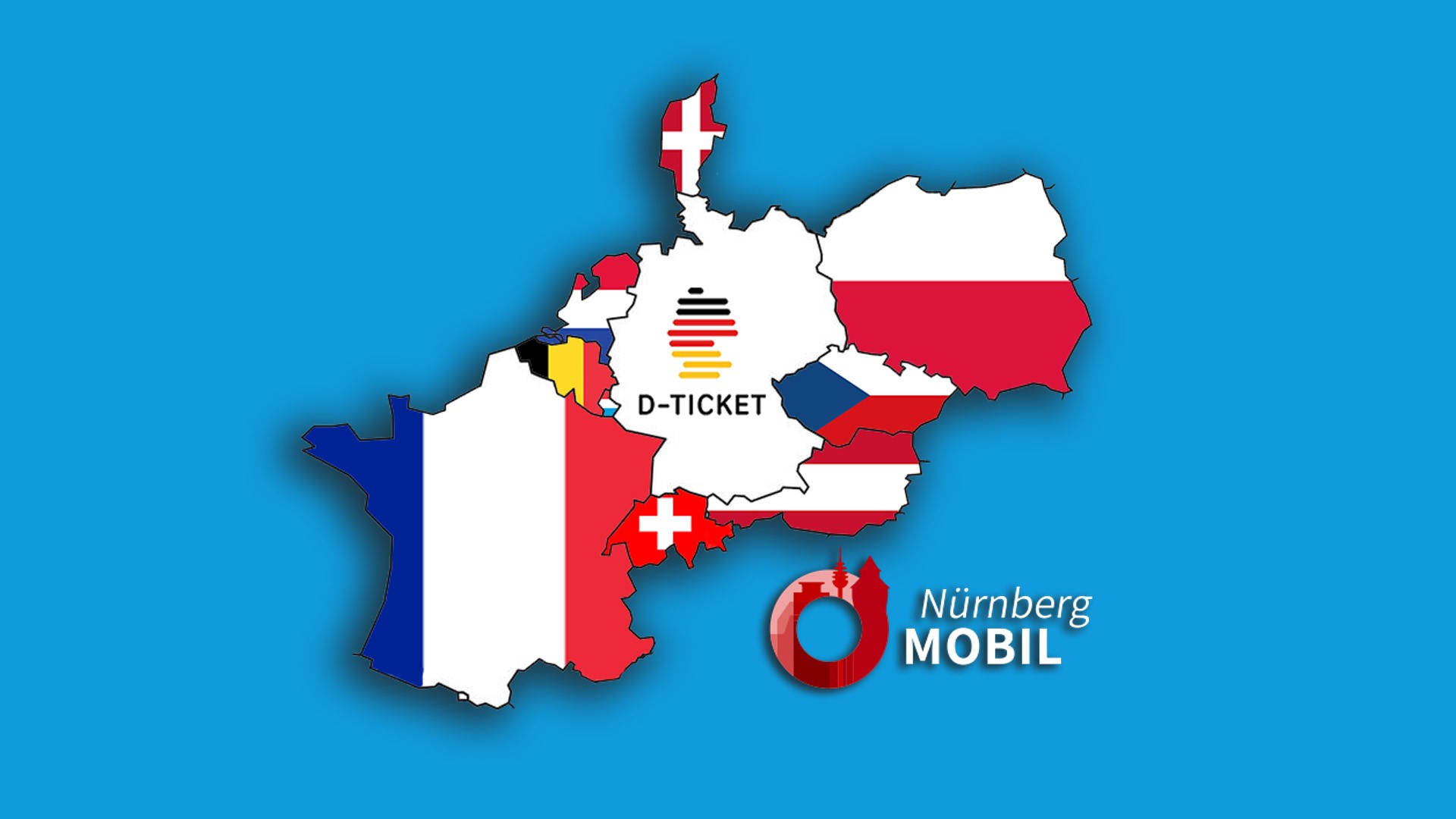 Mit dem Deutschlandticket Europa entdecken - Der VAG Blog aus Nürnberg